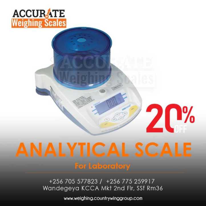 High precision analytical balance with auto internal calibration ...